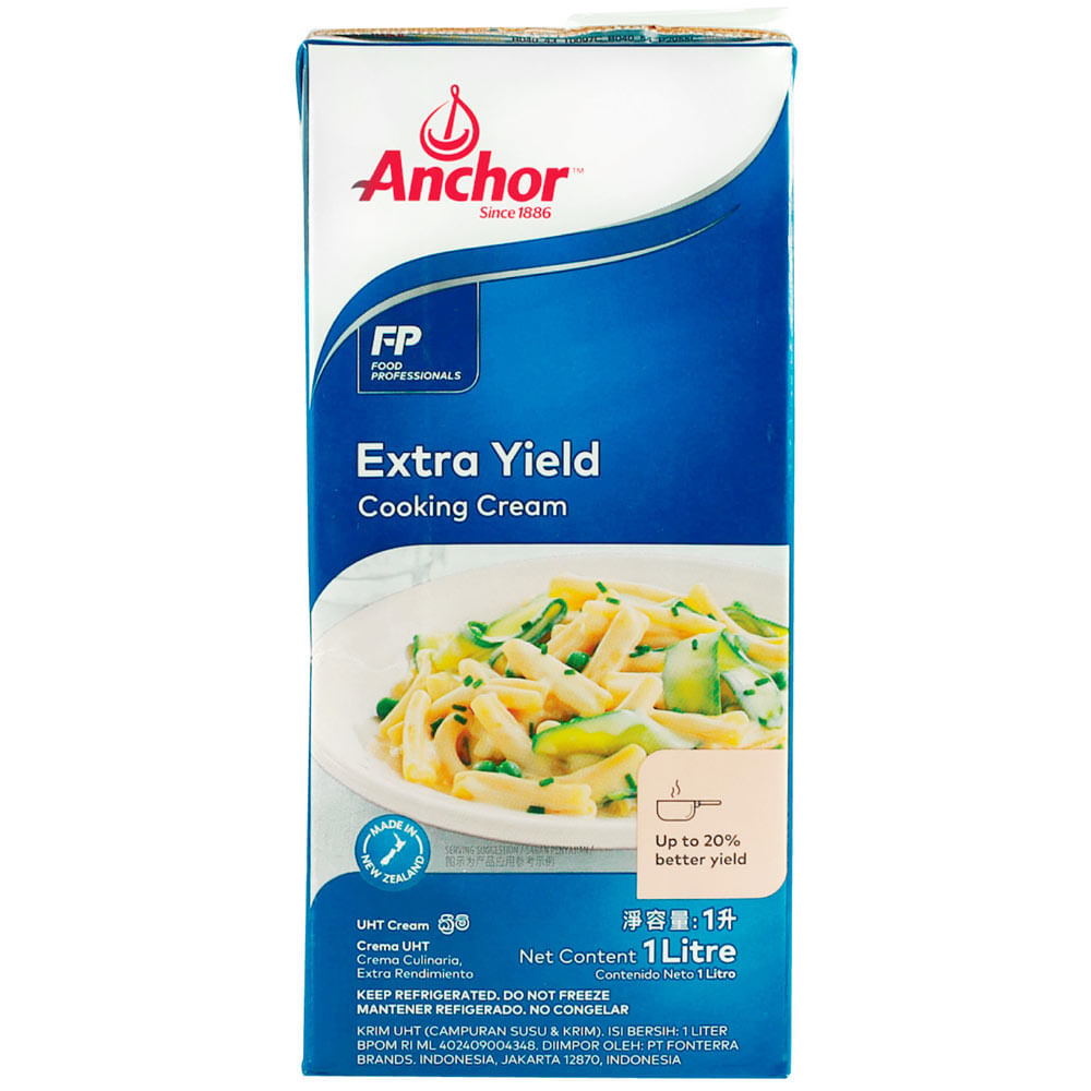 Crema de Leche ANCHOR UHT Caja 1L | plazaVea - Supermercado