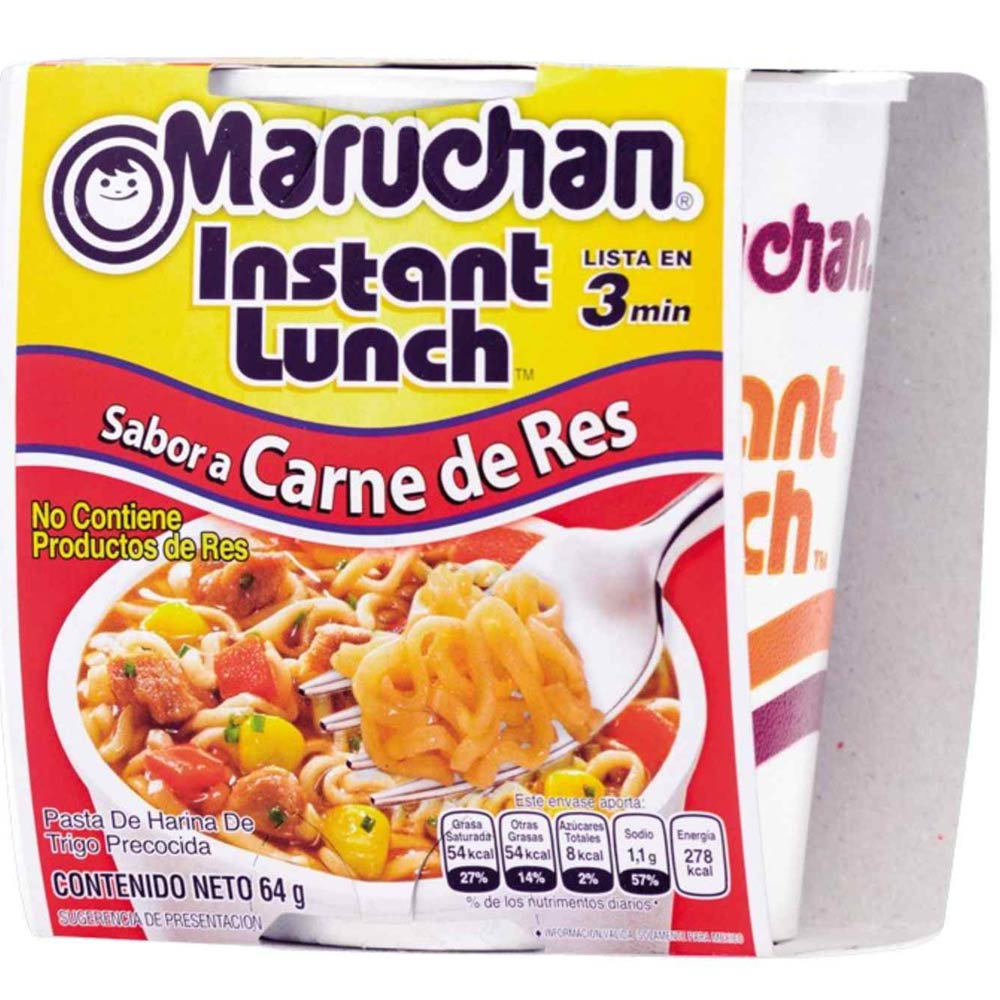 Sopa Instantánea MARUCHAN Res Vaso 64g | plazaVea - Supermercado