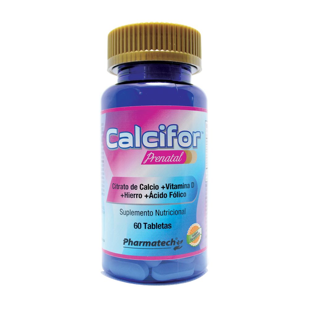 Calcifor Prenatal Tab x 60 | plazaVea - Supermercado