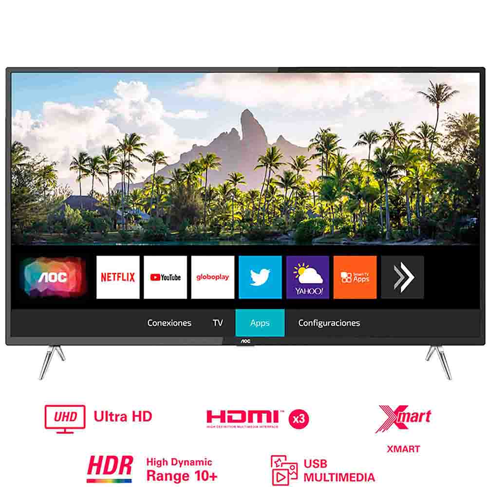 Televisor AOC LED 50'' UHD/4K Smart TV 50U6295 | plazaVea - Electro y Hogar