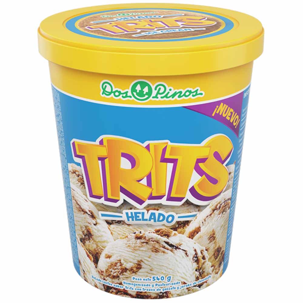 Helado TRITS Vainilla Pote 540g | plazaVea - Supermercado