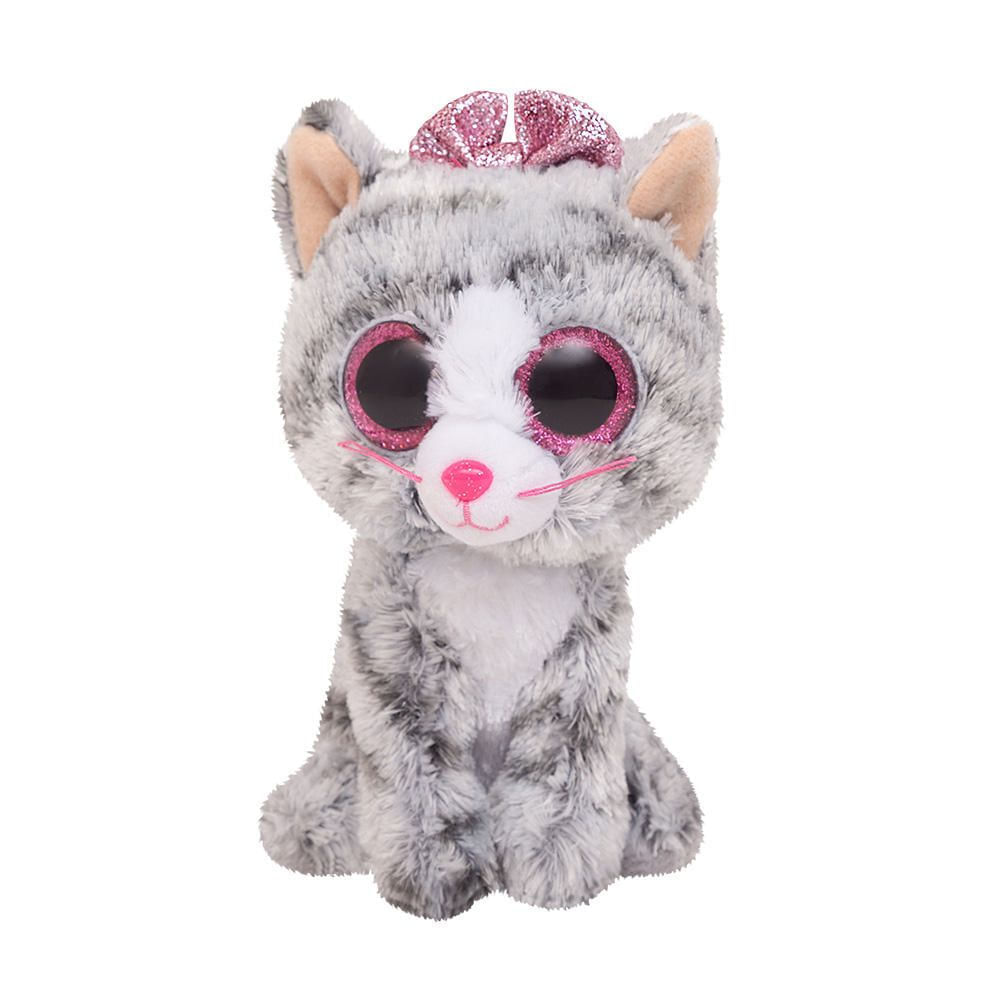 Peluche Gatita Gris Kiki TY | plazaVea - Supermercado