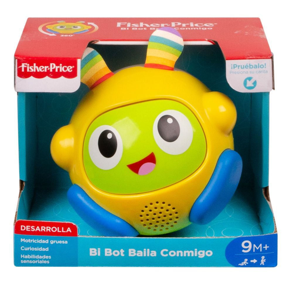 Robot Bi Bot Fisher Price Baila Conmigo Amarillo | plazaVea - Supermercado