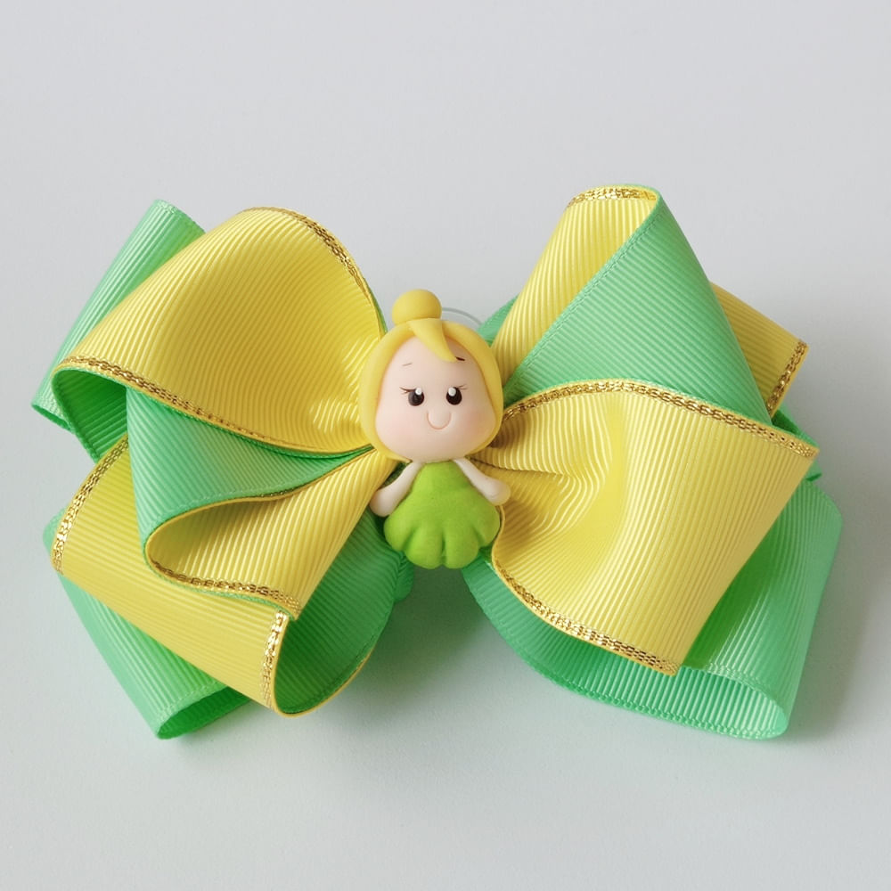 Pack De Lazos De Cabello Rb Detalles Especiales Modelo Tinker Bell Inc