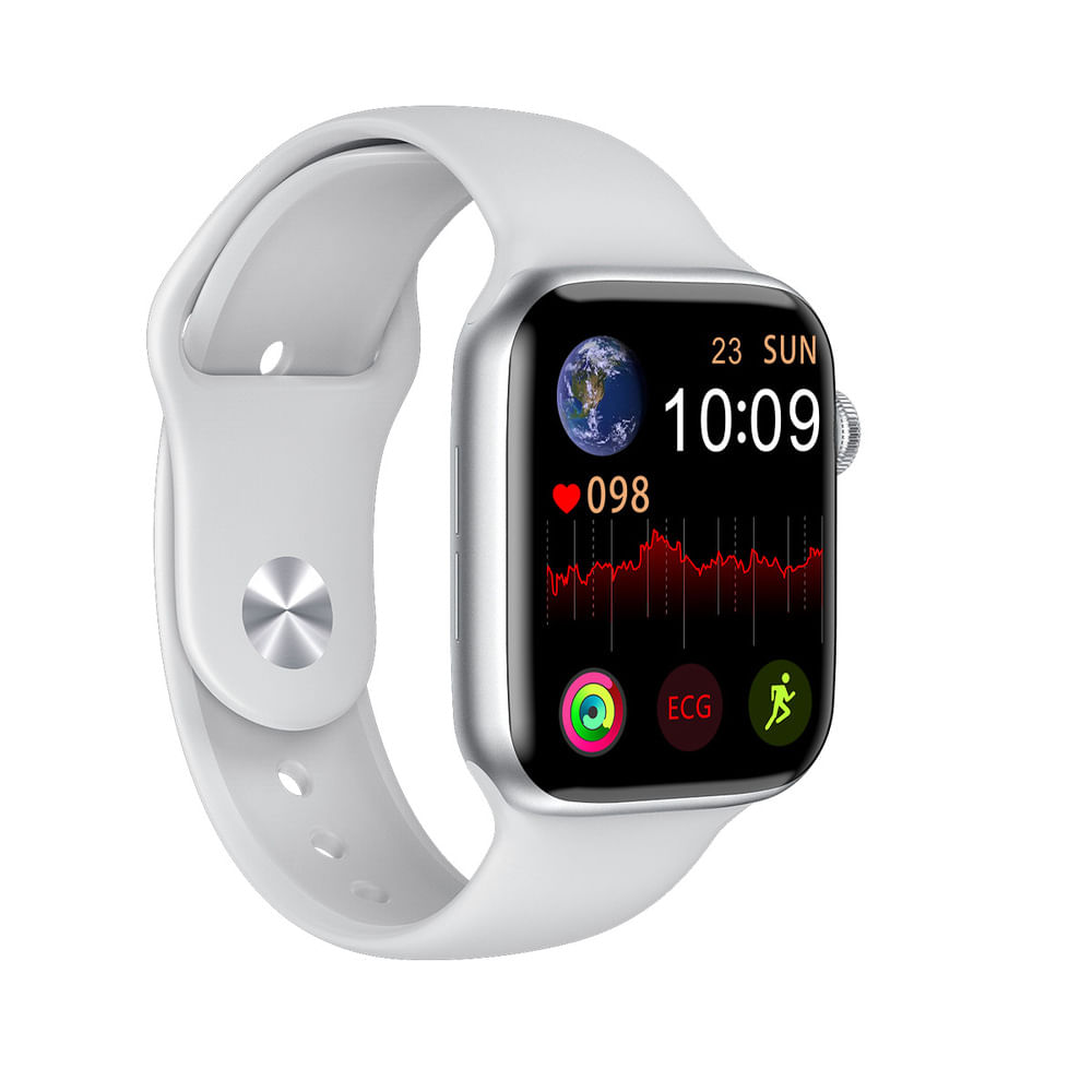 Smart Watch T500 Blanco Plazavea Supermercado