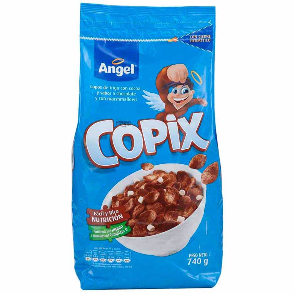 Cereal ÁNGEL Copix Chocolate Doypack 740g | plazaVea - Supermercado