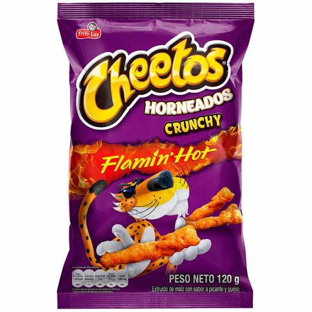 Piqueos CHEETOS Flamin Hot Bolsa 120g | plazaVea - Supermercado