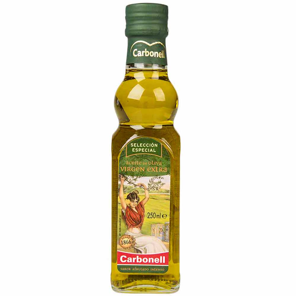Aceite de Oliva CARBONELL Sabor Afrutado Intenso Botella 250ml ...