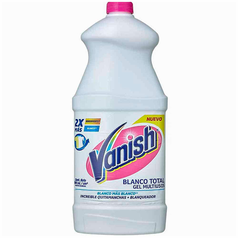 Quitamanchas Líquido VANISH Blanco Poder Frasco 900ml | plazaVea ...