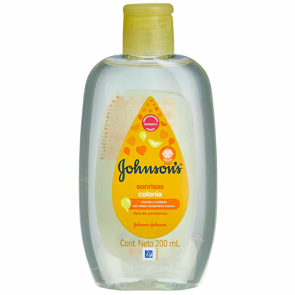 Colonia para Bebé JOHNSON'S BABY Sonrisas Frasco 200ml | plazaVea ...