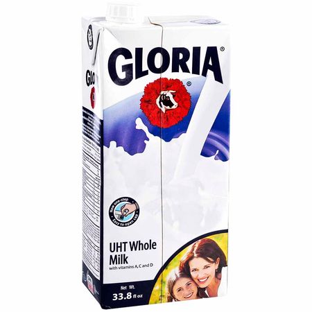 Leche GLORIA UHT Entera Caja 1L | plazaVea - Supermercado