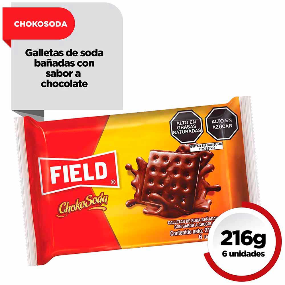 Galleta Chokosoda FIELD Paquete 6un | plazaVea - Supermercado