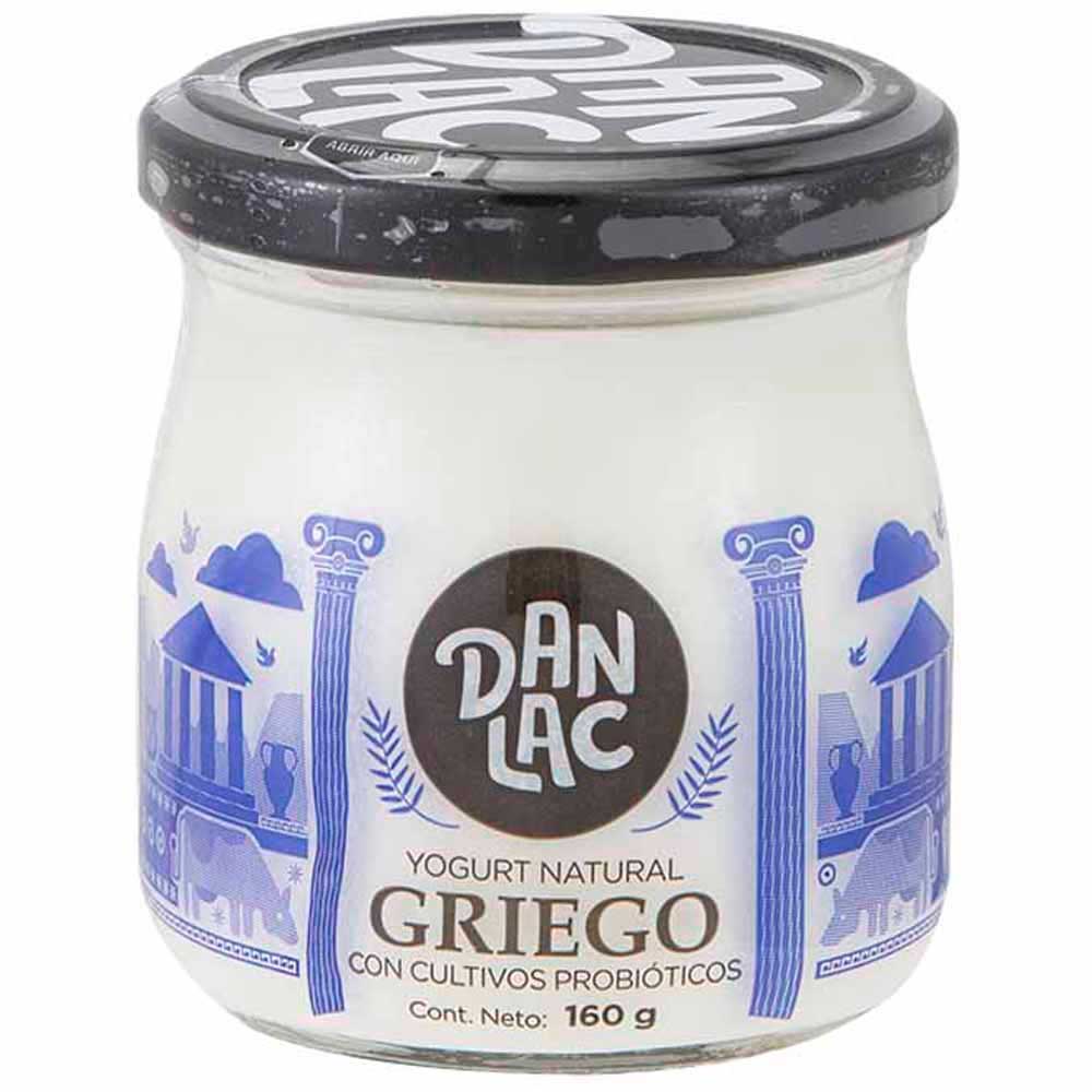 Yogurt Griego DANLAC Natural Frasco 160g | plazaVea - Supermercado