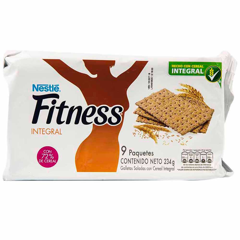 Galletas Integrales NESTLÉ FITNESS Paquete 9un | plazaVea - Supermercado
