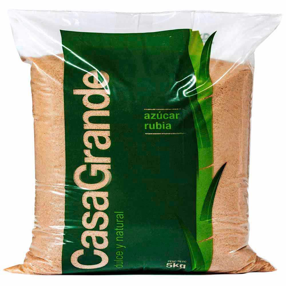 Azúcar Rubia CASA GRANDE Bolsa 5Kg | plazaVea - Supermercado