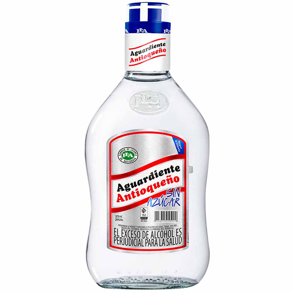 Aguardiante ANTIQUEÑO Sin Azúcar Botella 750ml | plazaVea - Supermercado