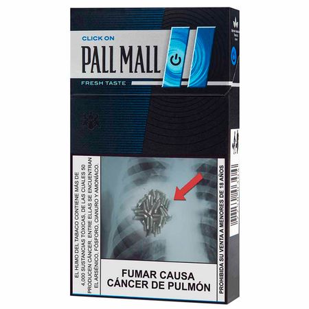 Cigarros PALL MALL Click On Blue Caja 10un | plazaVea - Supermercado