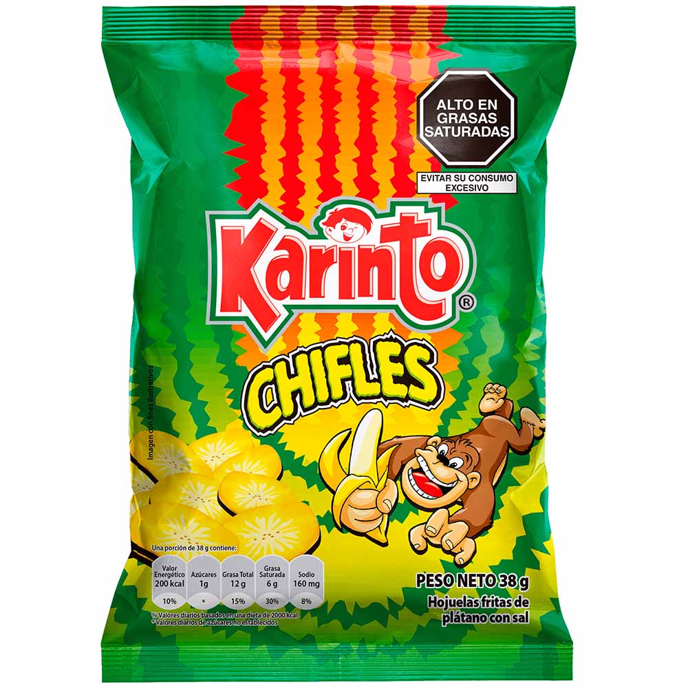 Chifles Salados KARINTO Bolsa 42g | plazaVea - Supermercado