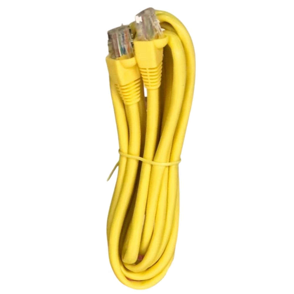Cable de Red Internet Utp Amarillo 2 metros | plazaVea - Supermercado