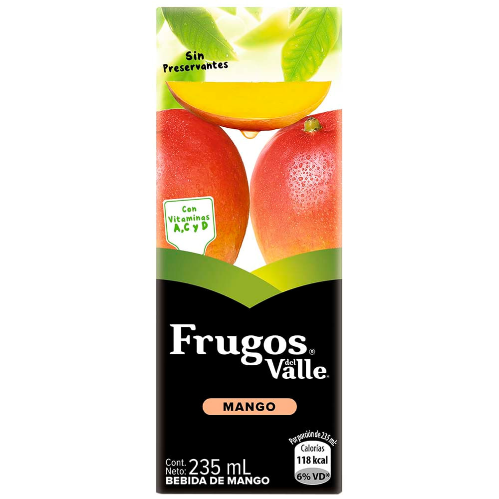 Bebida FRUGOS Mango Caja 235ml | plazaVea - Supermercado