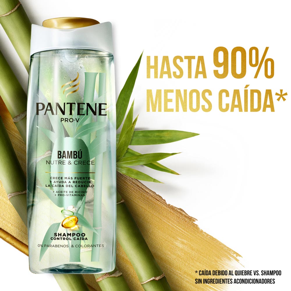 Shampoo PANTENE Bambú Frasco 400ml | plazaVea - Supermercado