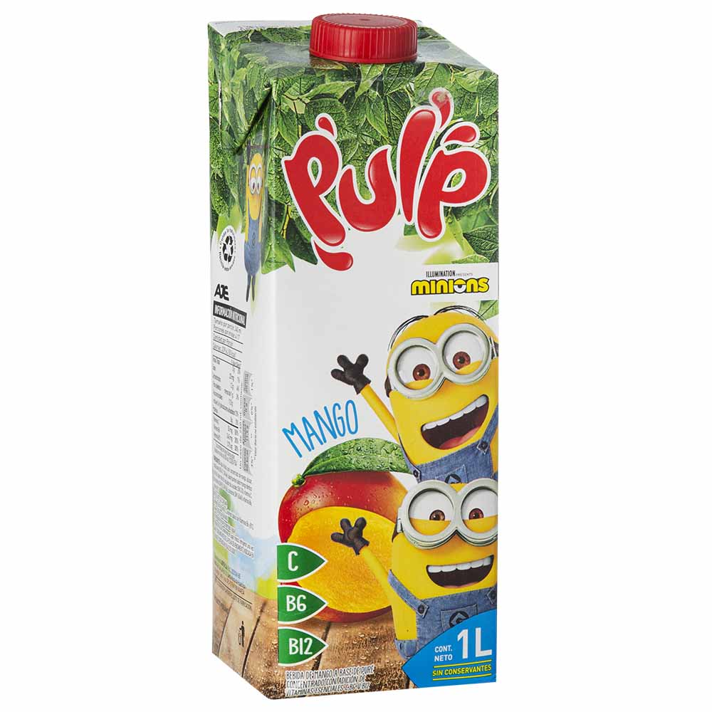 Bebida de Fruta PULP Mango Caja 1L | plazaVea - Supermercado