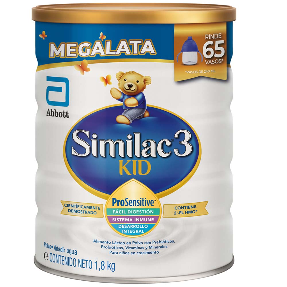 Fórmula Infantil SIMILAC 3 Kid Lata 1.8Kg | plazaVea - Supermercado