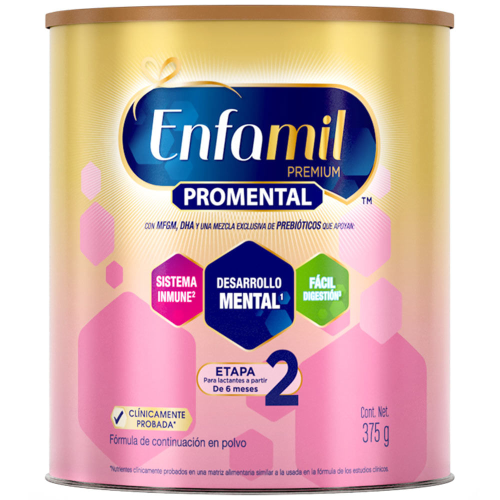 Fórmula Infantil ENFAMIL Premium Etapa 2 Lata 375g | plazaVea - Supermercado