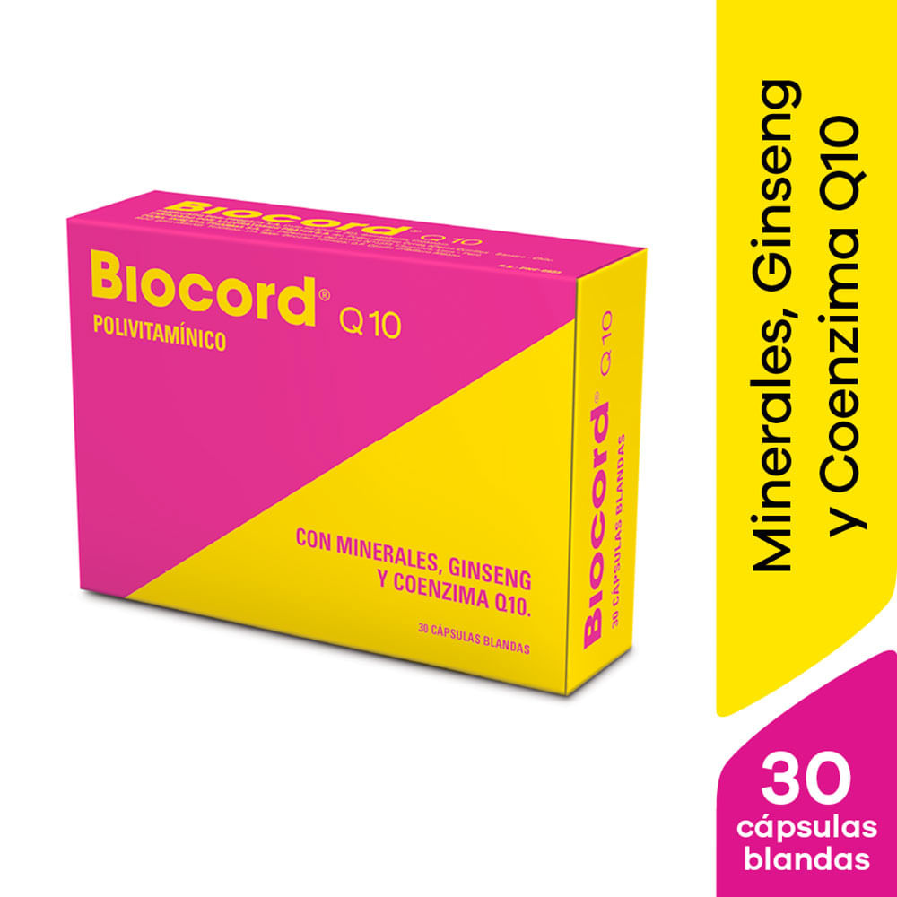 Biocord Q10 Cápsula Blanda | plazaVea - Supermercado