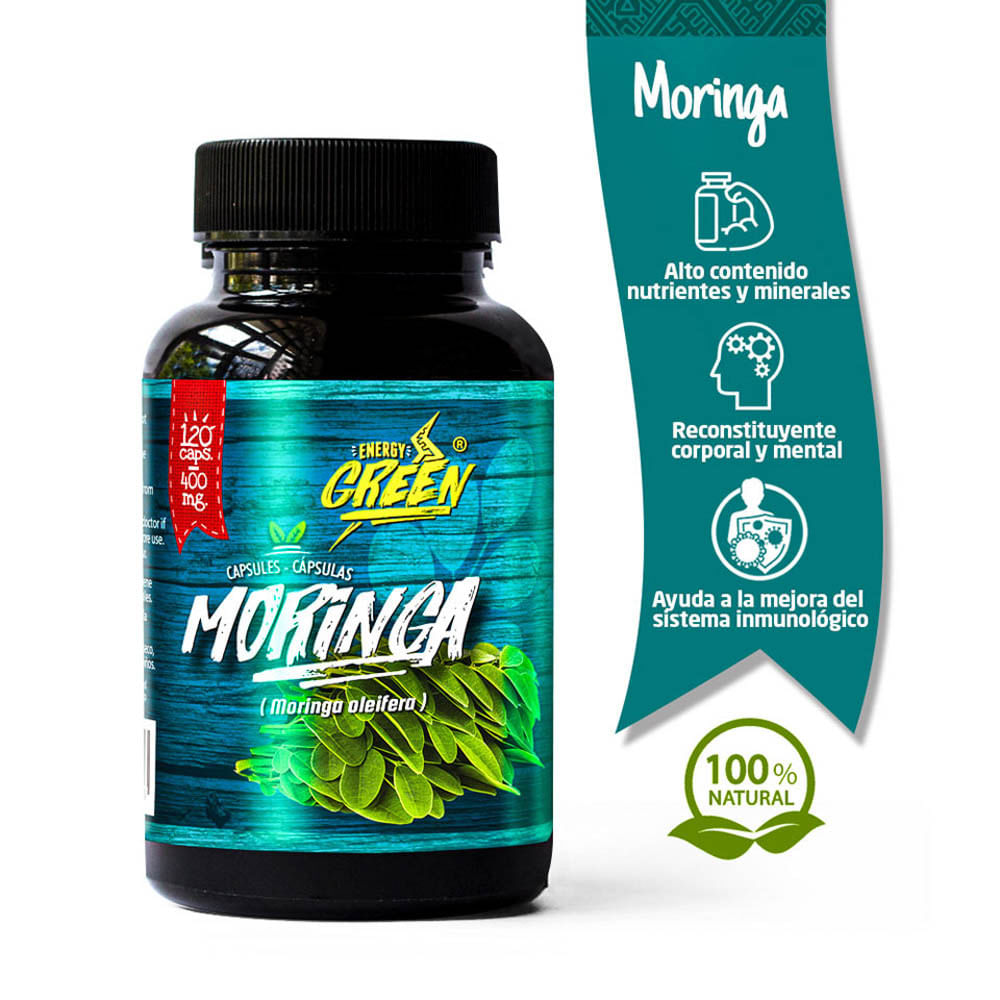 Moringa Amazon Andes 400 mg cápsula | plazaVea - plazaVea
